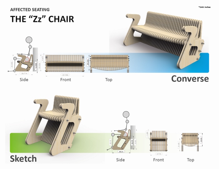 FORMAKERS - "Zz" Chair / Chenzhuo Zhu