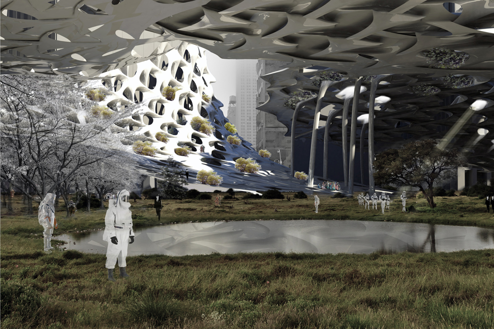 FORMAKERS - Membrane: A waterproof membrane / Tingwei Xu and Xie Zhang